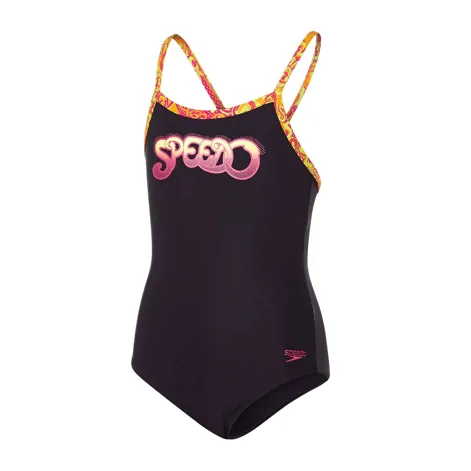 SPEEDO COMET POP PLACEMENT THINSTRAP MUSCLEBACK Μαγιώ για κορίτσι ...